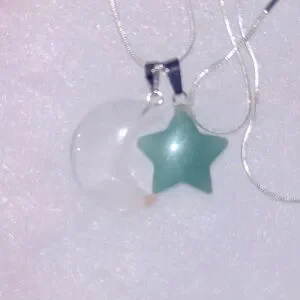 Handmade | Jewelry | Bobo Hippie Jade Star And Quartz Crystal Moon ...